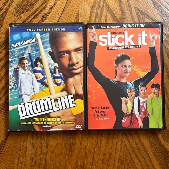 Other | Pg13 Teenage 2 Dvd Bundle Drumline Stick It Nick Cannon Jeff ...